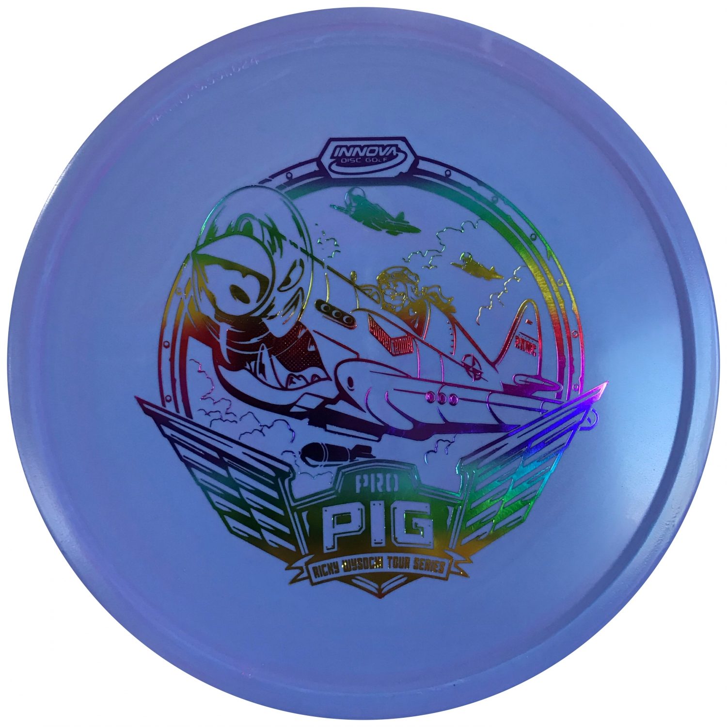 Glow Pro Pig - Ricky Wysocki Tour Series - Truly Unique Disc Golf