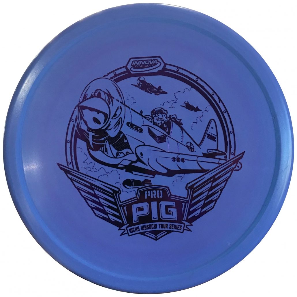 Glow Pro Pig - Ricky Wysocki Tour Series - Truly Unique Disc Golf