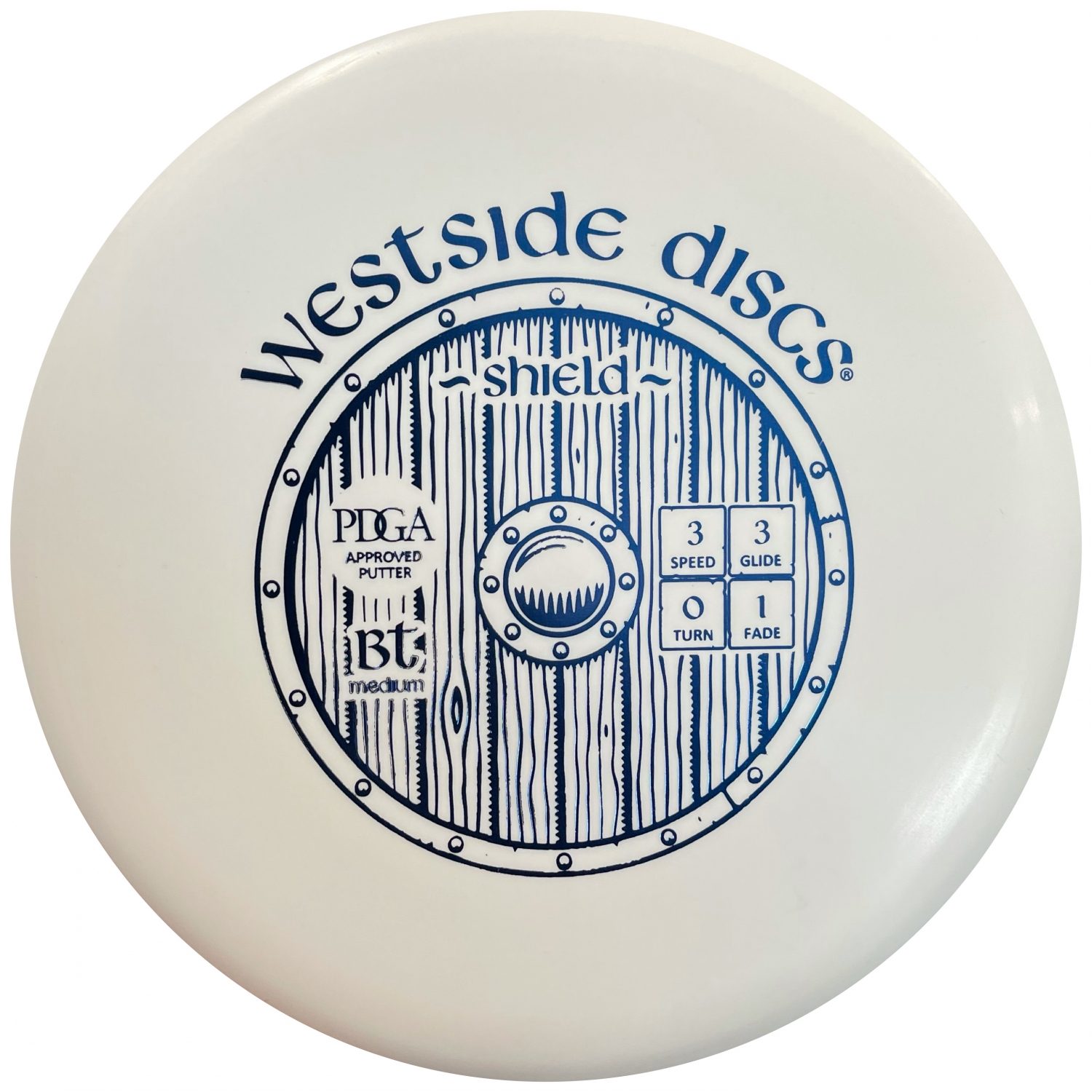 BT Medium Shield - Truly Unique Disc Golf