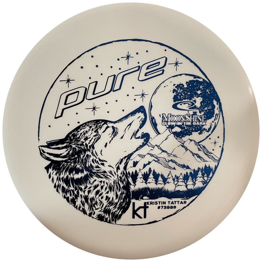 Moonshine Zero Medium Pure - Kristen Tattar - Truly Unique Disc Golf