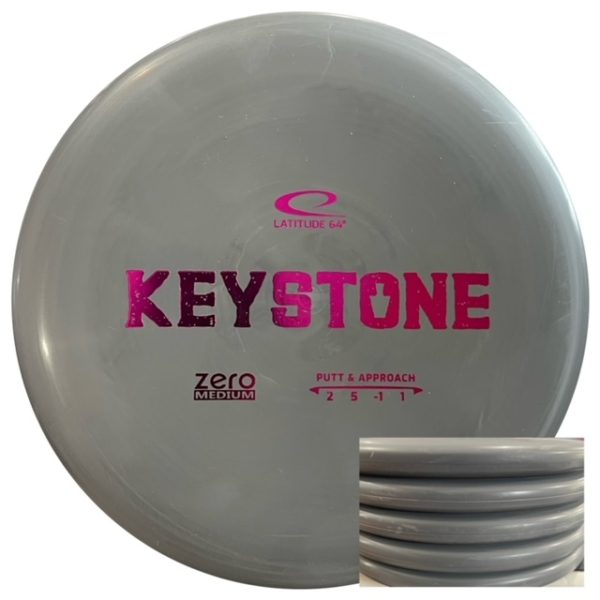 Zero Medium Keystone Putter Pack (5 putters) - Truly Unique Disc Golf