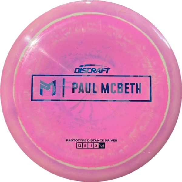 Used ESP Kong Prototype (Zeus) 173-74g (flat) - Truly Unique Disc Golf