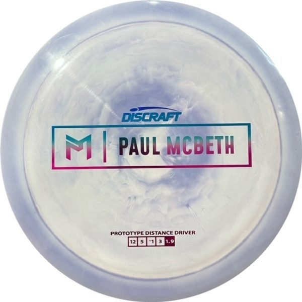 Used ESP Kong Prototype (Zeus) 170-72g (Flat) - Truly Unique Disc Golf