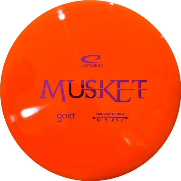 Gold Line Musket - Truly Unique Disc Golf