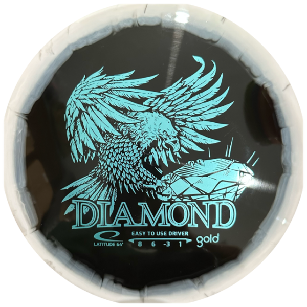 Gold Orbit Diamond - Truly Unique Disc Golf