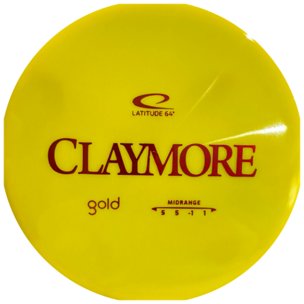 Gold Claymore - Truly Unique Disc Golf